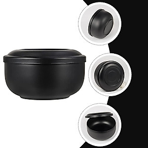 Beaupretty Stainless Steel Shaving Soap Bowl Shaving Mug for Shave Cream Soap Shaving Cup with Lid