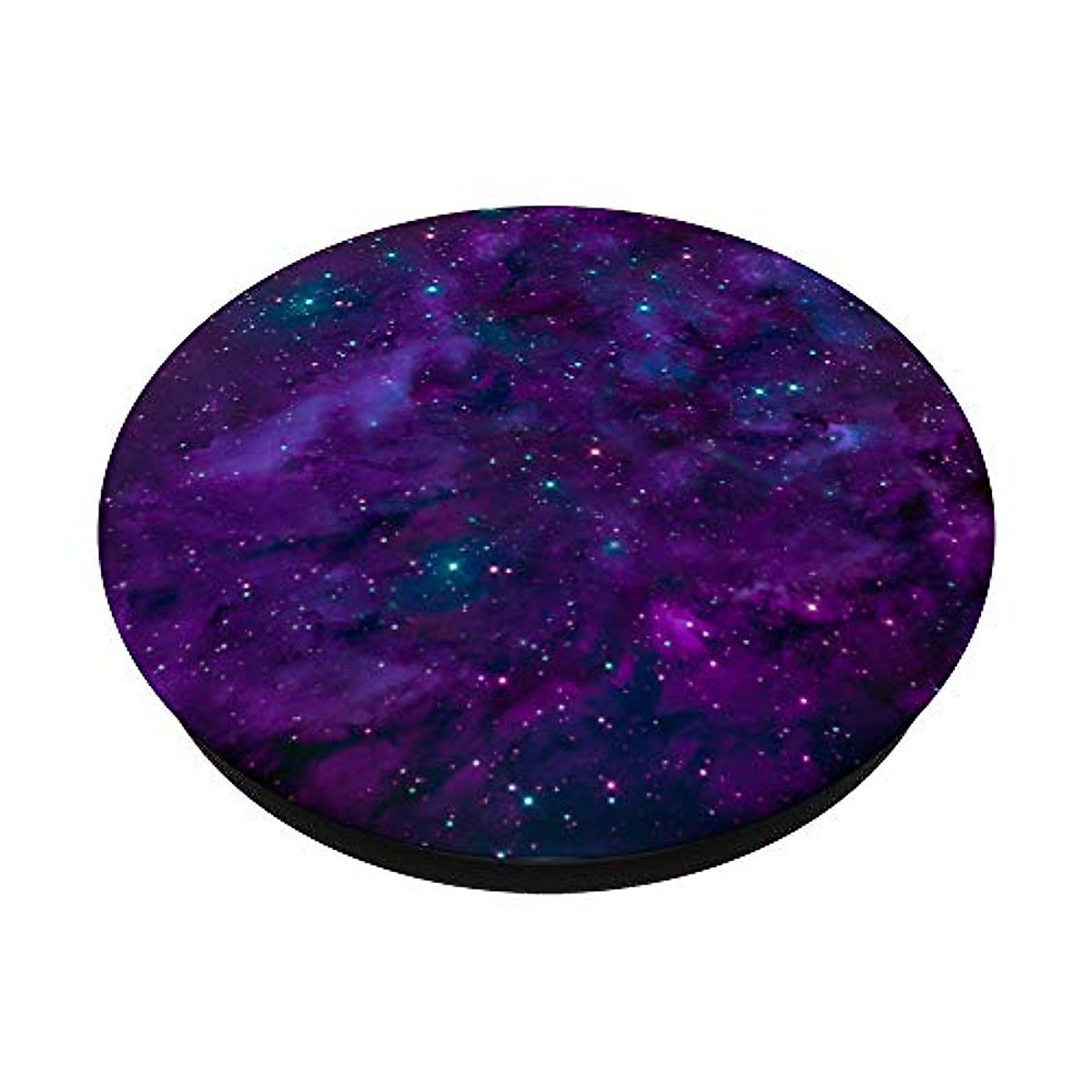 Cell Phone Button Holder Pop Out Grip Purple Nebula Galaxy PopSockets PopGrip: Swappable Grip for Phones & Tablets