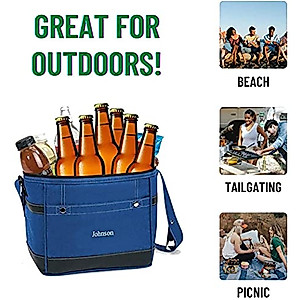 Groomsmen Gifts Set of 5 - Personalized Groomsmen Gifts for Wedding - Best Man and Groomsman Proposal Gifts - Set of 5 Trail Coolers (Black)