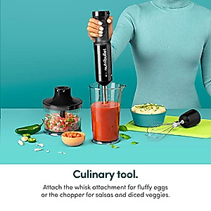 Nutribullet Immersion Blender – Deluxe Set, Black, 30 oz