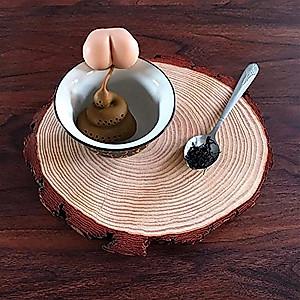 Funny Tea Infuser Fake Poop Style Food Grade Silicone Hot Tea Steepers for Loose Leaf Tea Home Use