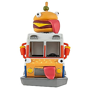 FORTNITE FNT1059 Durrr Burger Food Truck TRUCK-9-Inch Feature Vehicle with 2.5-Inch Articulated Beef Boss Figure