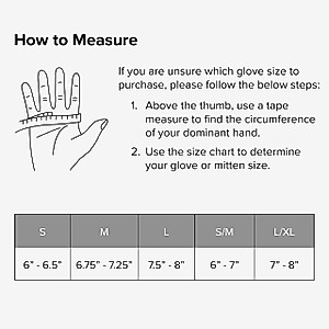 UGG Women's Sherpa Mitten W Logo Tape, Black, Small/Medium