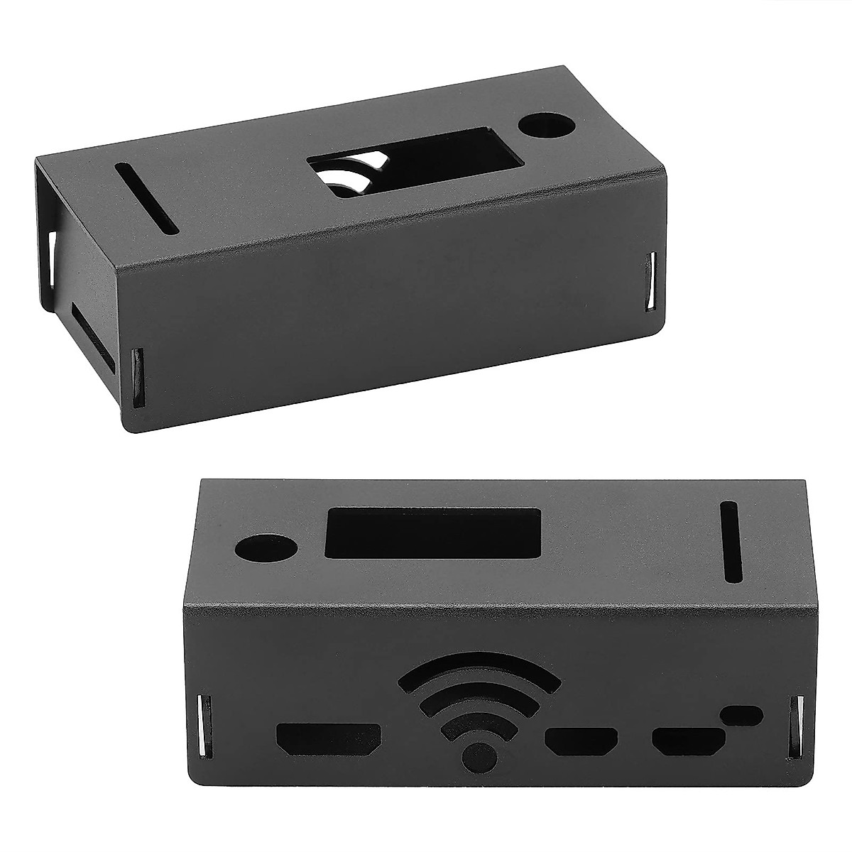 Raspberry Pi Case, Aluminum Alloy Protective Shell for RPi, for MMDVM, HD Multimedia Interface+OTG+USB Port Digital Aluminum Alloy Hotspot Case for RPi Walkie Talk