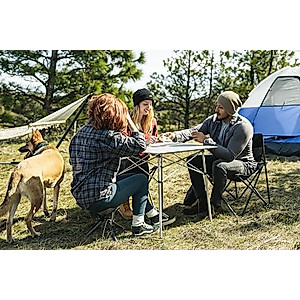 Stansport Apex Fold-Up Stool (G-140), Multicolored