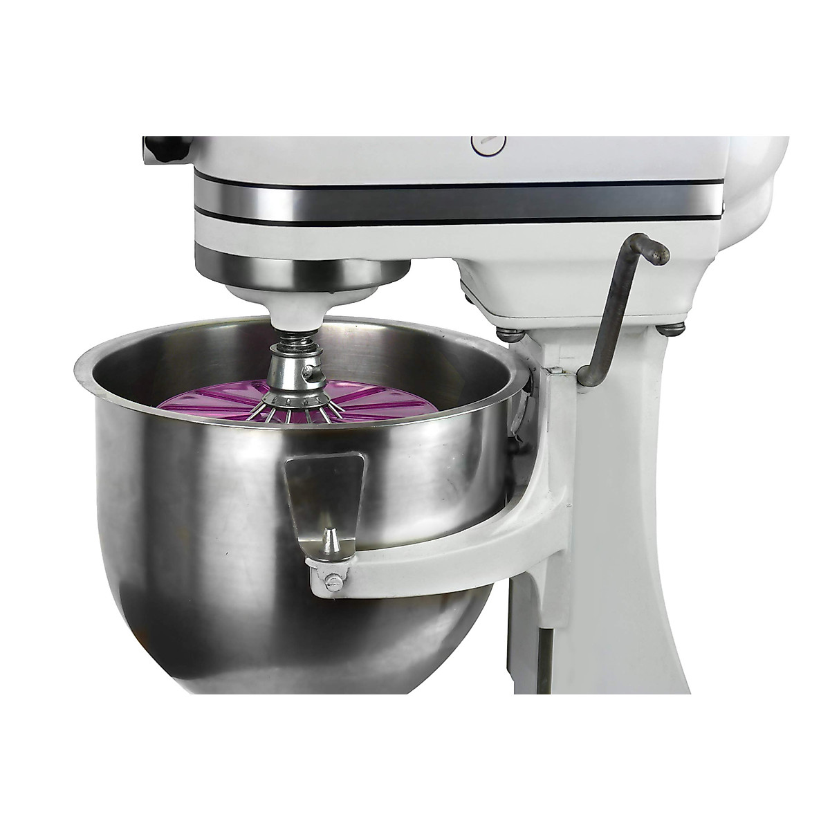 Whisk Wiper® PRO compatible with KitchenAid Bowl-Lift Stand Mixers - Mix Without The Mess - The Ultimate Stand Mixer Accessory - Only Compatible With 6-Wire Whisks (Color: Violet)