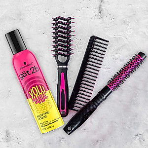 Got2b Volumaniac Bodifying Hair Mousse, 8 oz