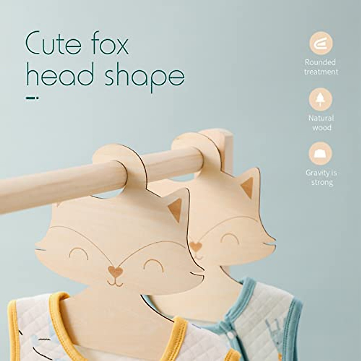 5/10pcs Wooden Cat Kitty Children's Room Baby Coat Kids Cute Hand Clothing for Rack Wood Shaped Hanger Clo Cloth Face Clothes Shirt Wooden Girls Hangers Dress Childrens