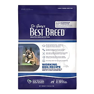 Best Breed Dr. Gary's Working Dog Diet Made in USA [Natural High Calorie Dry Dog Food]- 13lbs, Dark Brown (7-53182-95269-7)