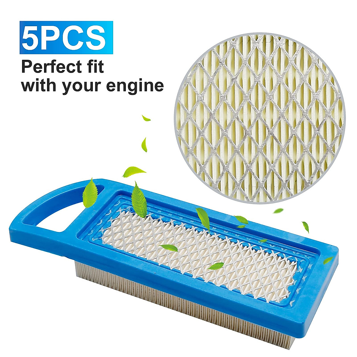 laffoonparts GY20573 697153 Air Filter Replacement for John Deere LA115 LA105 LA110 LA100 L100 L105 L107 L108 Lawn Tractor with AM119567 AM125424 Oil Fuel Filter