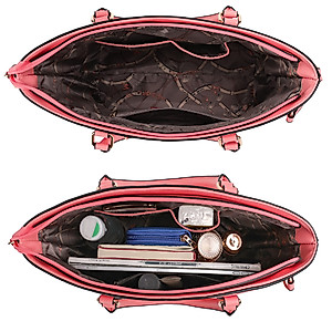 Montana West 3PCS Purses for Women Tote Purse and Wallet Set Shoulder Satchel Bags MWC3-C032WPK