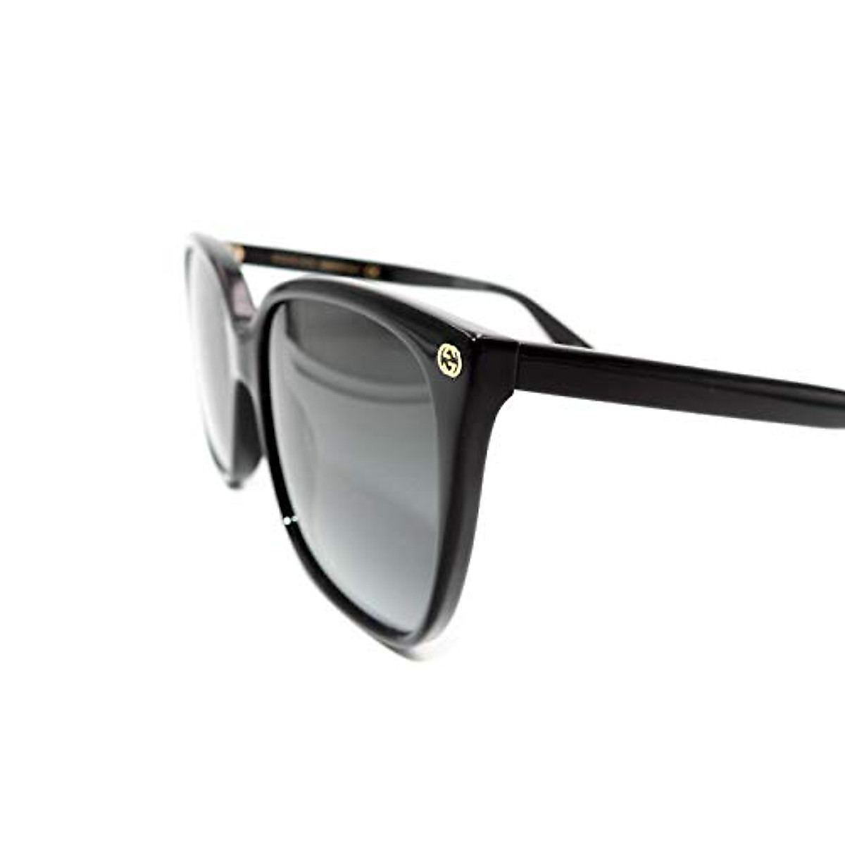 Gucci Women's Lightness Square Sunglasses, Black/Grey, One Size