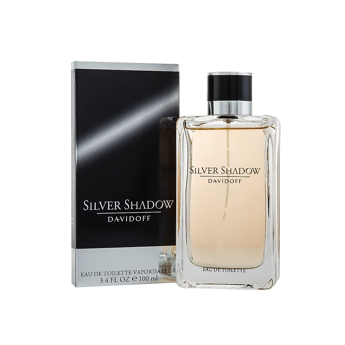 Silver Shadow By Davidoff For Men. Eau De Toilette Spray 3.4 OZ