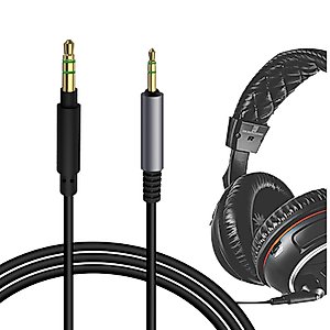 Geekria Audio Cable Compatible with Turtle Beach PX5, XP500, XP400, X42, X41, DX12, DX11, DPX21, DXL1, X12, X11, XL1, X32, X31, XP300 Cable, 2.5mm Replacement Stereo Cord (3 ft / 1 m)