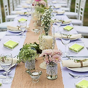 Acrylic Cocktail Napkin Holder for Table, Lucite Clear Beverage Napkin Holder Square Rectangle for Dinner, Kitchen, Bathroom, Restaurant, Bar (2 Pieces, 5.5 x 5.5 Inch)