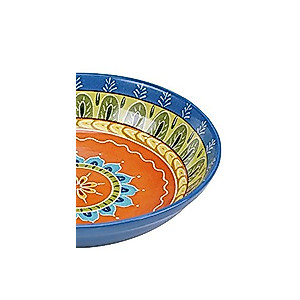 Certified International Valencia Serving/Pasta Bowl 13.25" x 3", Multicolor