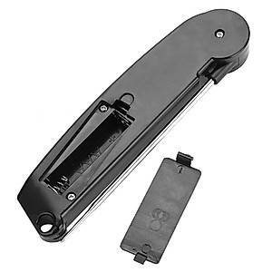 LCD Digital Food Meat Thermometer with Folding Probe Turkey Fish Beef Taste Selectable Kitchen Cooking BBQ Grill Temp Tester(Black)