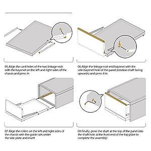 HarBin-Star Shoe Organizer Shoe Storage, 3 Pack Clear Plastic Stackable Shoe Box With Lids, Shoe Rack, Cajas Para Zapatos Organizador, Shoe Containers, Sneaker Storage, Shoe Display, Shoe Case(White)