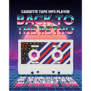 8BEAT Cassette MP3 Player - Retro 8GB USB Music Player in Korea