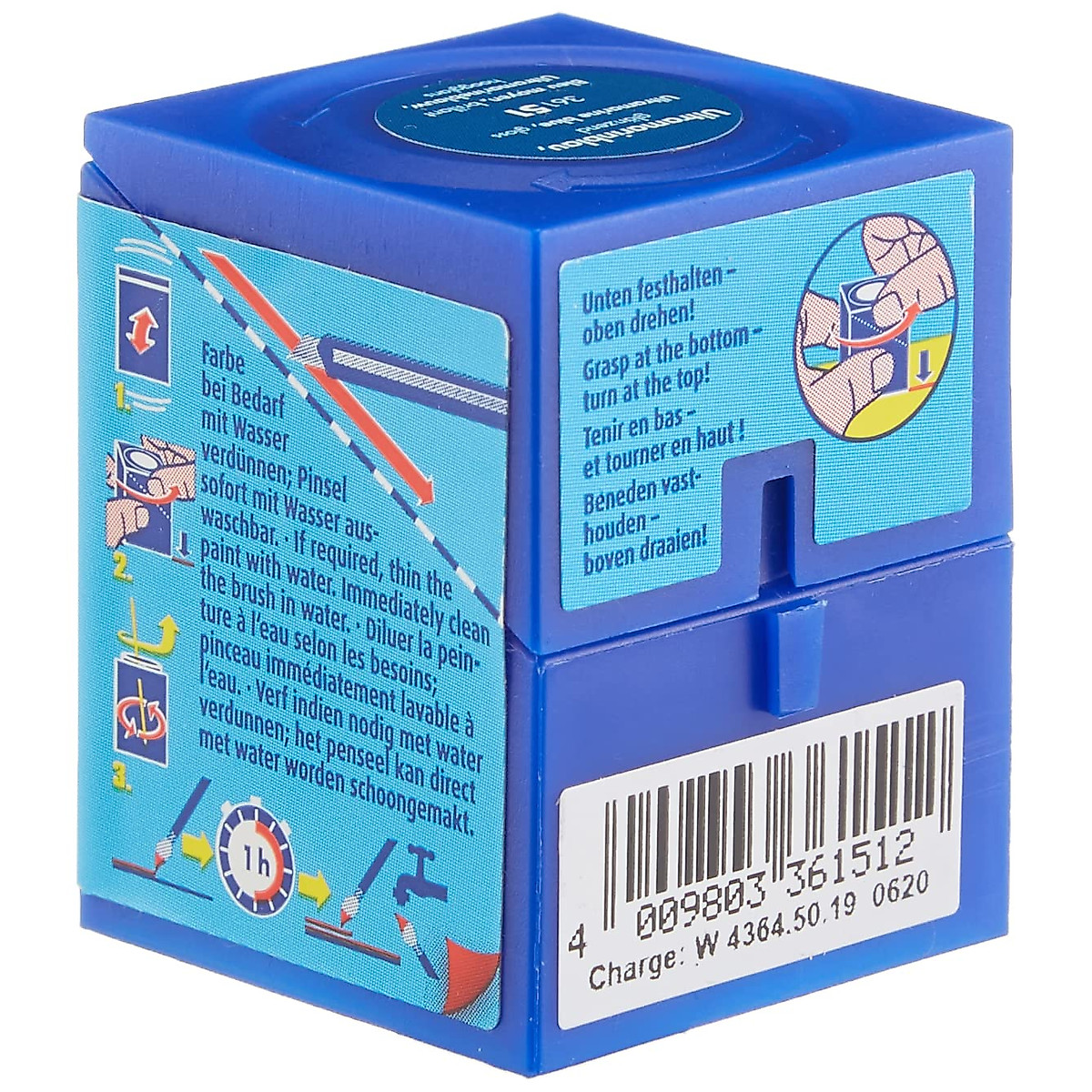 Revell 18ml Aqua Color Acrylic Paint (Ultramarine Blueglossy Finish)