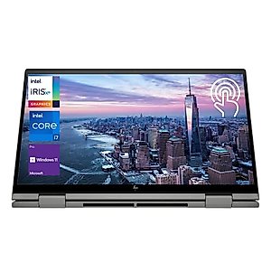 HP 13th Generation Envy 2-in-1 Business Laptop, 15.6" FHD Touchscreen, Intel Core i7-1355U, 32GB RAM, 1TB SSD, SD Card Reader, HDMI, Backlit KB, Wi-Fi 6, Windows 11 Pro, Stylus Pen