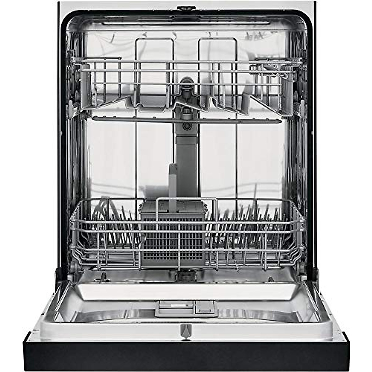 Frigidaire FFBD2420UB 24" Full Console Dishwasher with Stainless Steel Drum 12 Place Settings 6 Wash Cycles and Heated Drying System in Black