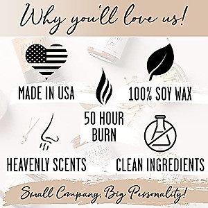 Dog Mom Gifts for Women, Dog Lovers Gifts for Women - 'Best Dog Mom Ever' Soy Candle, w/Fresh Linen I Gifts for Dog Lovers I Dog Gifts for Women I 9oz Reusable Jar, 50Hr Burn, Made in USA