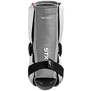 PD AGS5 03 WE/XX STX Lacrosse Stallion 500 Arm Guard, White, Large