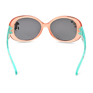 Disney Moana Girls Sunglasses For Kids with Matching Glasses Case and UV Protection for Toddlers (One Size, Moana)