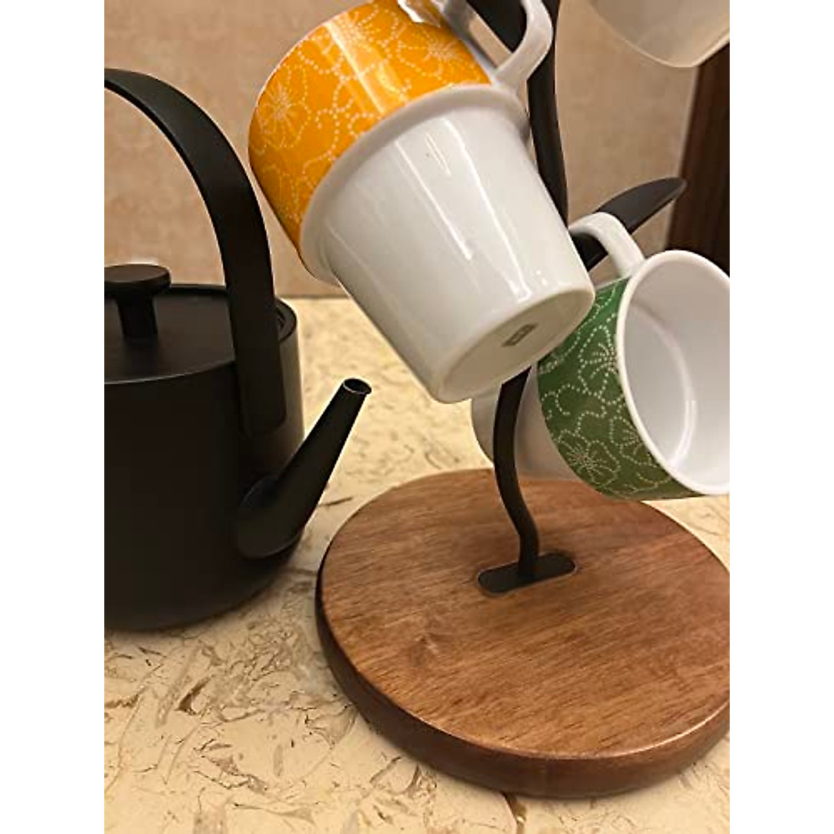 Mug Holder, Mug Tree, Mug Holder Stand,Coffee Mugs & Tea Cup Storage Rack, Cup Organizer, Mug Organizer,Kitchen countertop Organizer