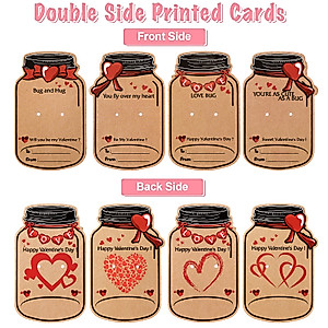 Valentines Day Cards for Kids - 36 Pack Love Bug Valentine Day Gifts for Kids & 12 Different Toy Bugs - Kids Valentines Day Cards Greeting Cards for Kids Classroom School Gifts Exchange Party Favors