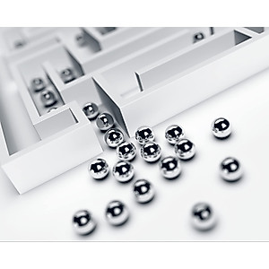 Four (4) Replacement Steel Balls for Labyrinth Game