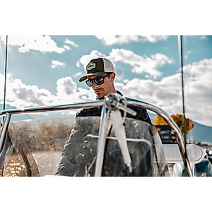 Wiley X WX Founder Sunglasses Safety Glasses for Men Shatterproof UV Eye Protection for Combat, Shooting Captivate Polarized Black Mirror Lenses Matte Black Frames