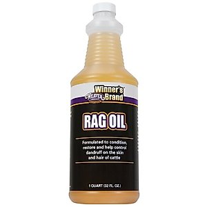 Weaver Leather unisex adult Livestock Rag Oil Wl Qt, Natural, Quart US