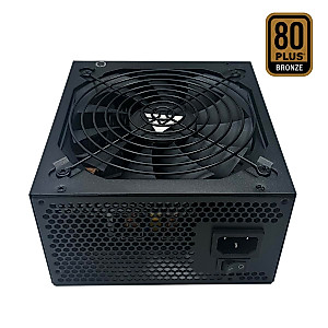 Apevia ATX-JP600W Jupiter 600W 80 Plus Bronze Certified Active PFC ATX Gaming Power Supply, Supports Dual/Quad Core CPUs, SLI/Crossfire/Haswell, 3 Year Warranty