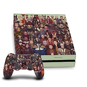 Head Case Designs Officially Licensed EA Bioware Dragon Age Cast Of Thousands Inquisition Graphics Vinyl Gaming Skin Decal Compatible With Sony PlayStation 4 PS4 Console and DualShock 4 Controller
