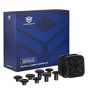 HEXGAMING ULTIMATE Wireless Controller Compatible with ps5-4 Back Buttons, Mouse-Click Triggers, Interchangeable Thumbsticks - Clown Hahaha