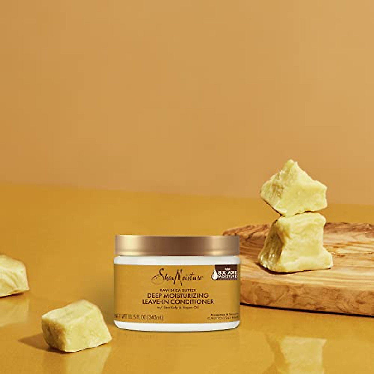 SheaMoisture Raw Shea Butter Deep Moisturizing Leave-in Conditioner for Curly Hair - Moisturizes and Smooths 11.5 oz