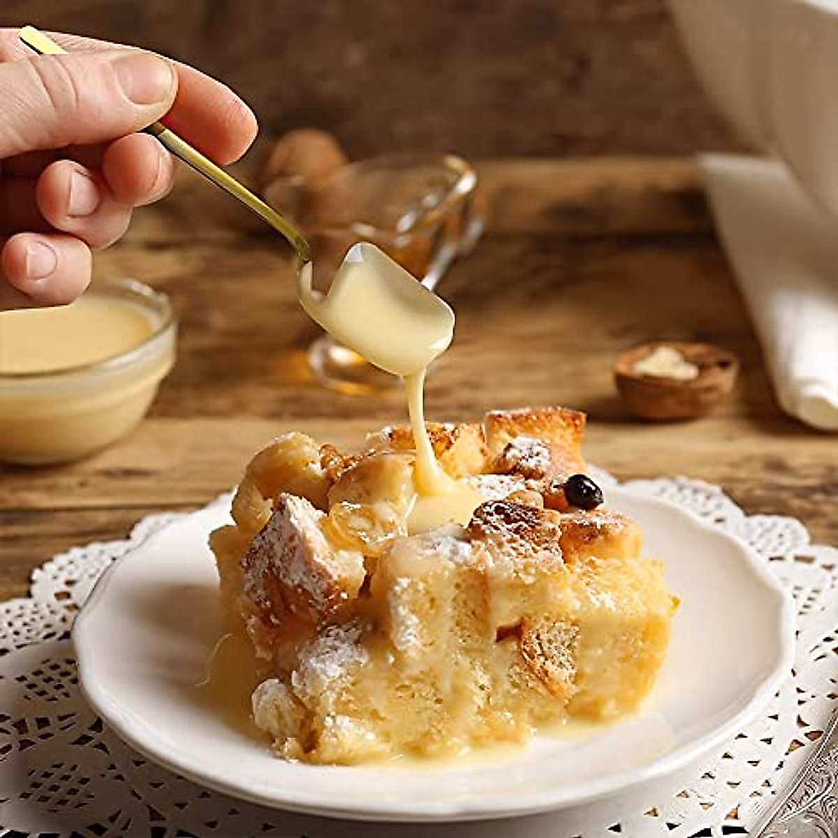 Coffee Spoons, 5.6 Inches Espresso Spoons, 18/10 Stainless Steel Demitasse Spoons Tiny Spoon Small Spoons Gold Teaspoons Espresso Spoons Mini Spoons for Tasting, Sugar, Tea, Ice Cream, Set of 6