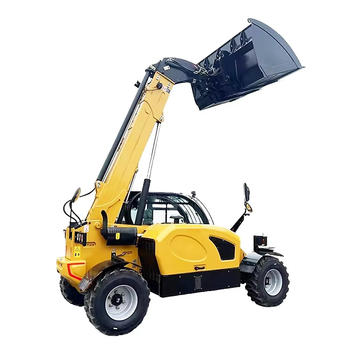 4000Lbs Telescopic Load Handler Forklift Telescoping Jib Boom Truck Crane Exceptional Load Handling Telescopic Forklift with High Lifting Capacity