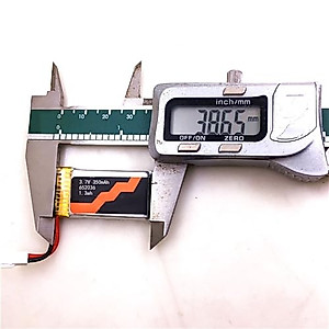 WAYRICH RC Helicopter Battery, for C119 Helicopter RC Lipo Battery 3.7V 350mAh Replacement for C119 RC Helicopter Accessories (Color : 1pcs)