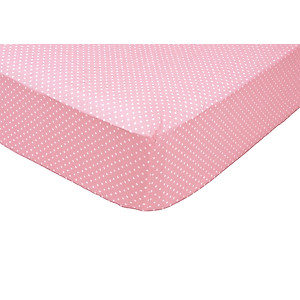 Trend Lab Cotton Candy 3 Piece Crib Bedding Set, Can Be Used As A Blanket Or A Playmat for Tummy Time, Includes Quilt, Fitted Crib Sheet and Skirt