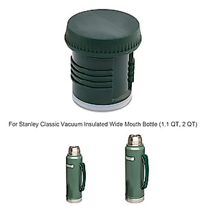 Parts Shop Replacement Thermos Stopper For Stanley Classic Vacuum Insulated Wide Mouth Bottle (1.1 QT, 2 QT)