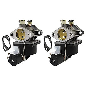 LOLUZ 640330 Carburetor Compatible with Tecumseh 640330A 640034 640034A 640072 640072A 640159 Grass Tool Carb Lawn Mower Garden Mechanical(2PCS)