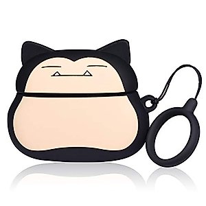 Jowhep for AirPod Pro 2019/Pro 2 Gen 2022 Case for AirPods Pro Cover Air Pods Pro Cases Silicone Cartoon Funny Fashion Kawaii Cute Fun Design Fidget Shell for Girls Boys Friends Girly (kkabi)