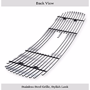 APS Compatible with 1999-2002 GMC Sierra 1500 2500 2001-2006 GMC Yukon Main Upper Billet Grille G65703A