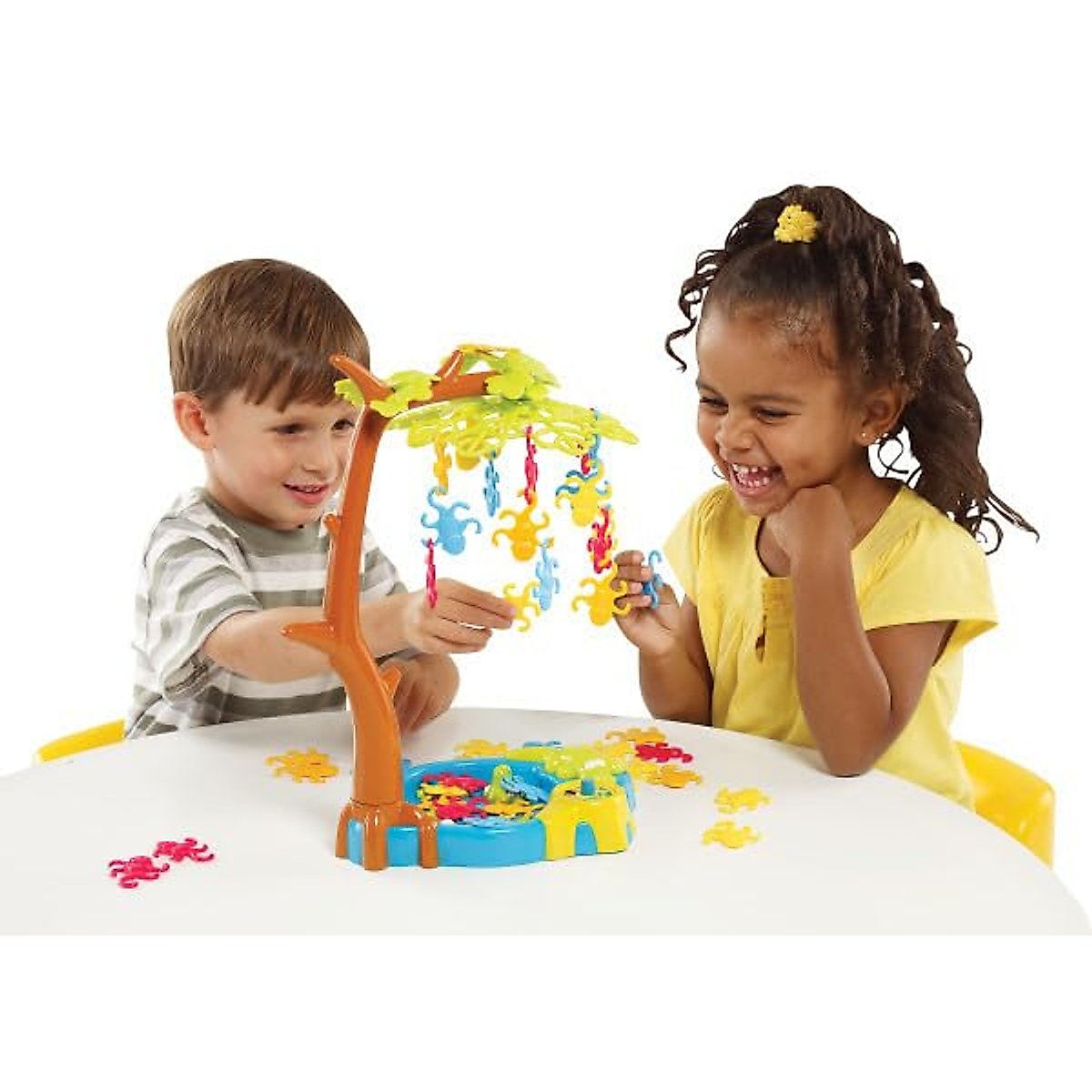 Game Zone Monkeying Around - Multiplayer Tabletop Balancing Game for Ages 4+ - Helps Develop Hand-Eye Coordination and Problem-Solving Skills!