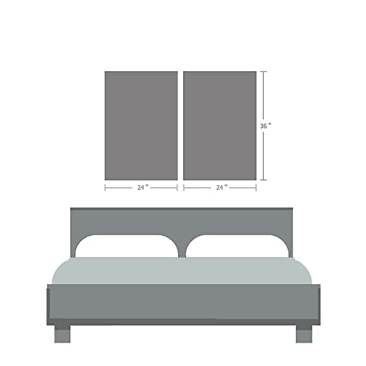 SunFlax Palm Tree Canvas Wall Art: Tropical Leaves Picture Nature Modern Botanical Artwork Abstract Plant Print Teal Watercolor Painting for Living Room Bathroom Bedroom