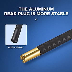 FISHAPPY Saltwater Offshore Straight Butt Trolling Rod Big Game Rod Conventional Boat Fishing Pole (5'1'' - 80-120lbs - 1 Piece)