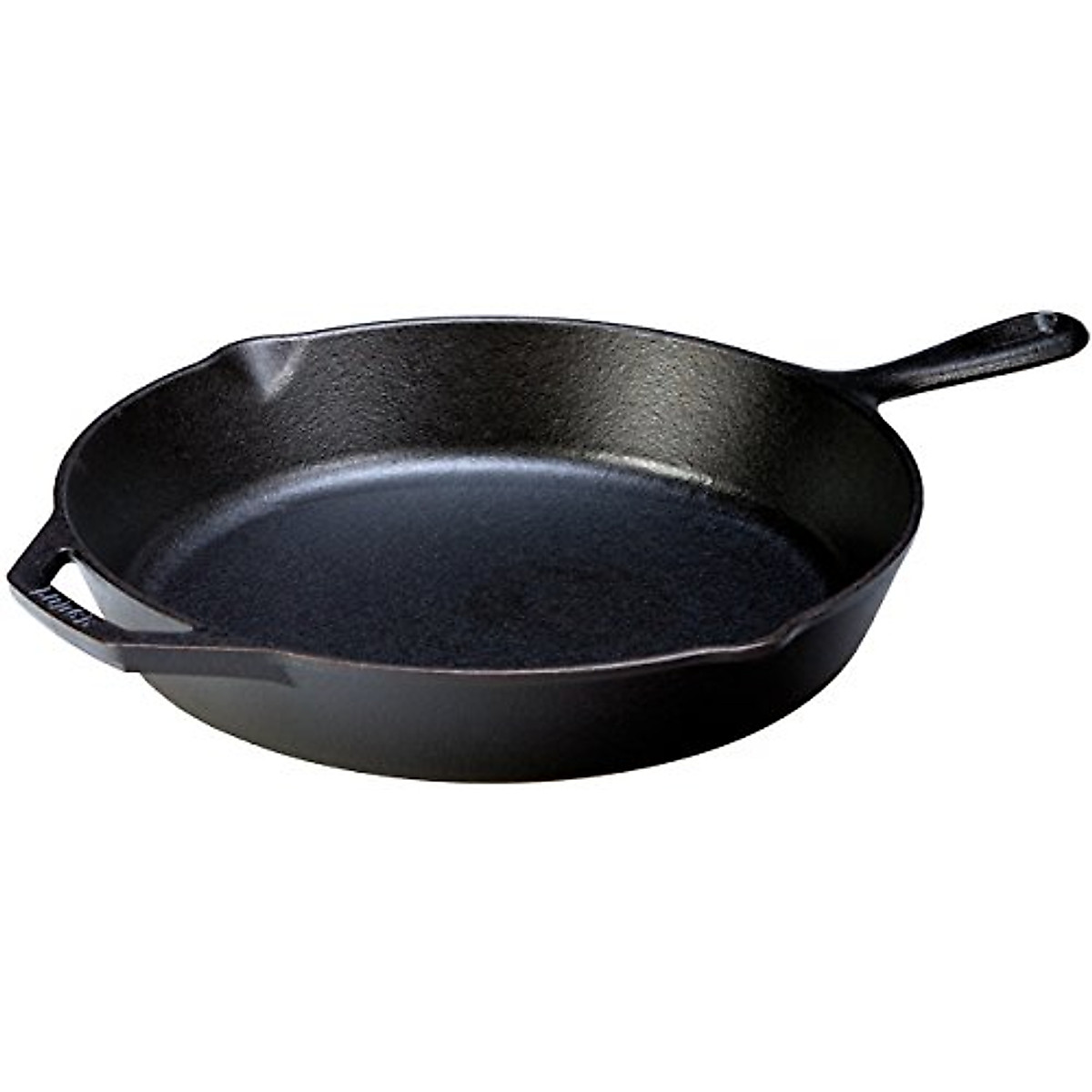 Lodge Seasoned Cast Iron Skillet with Scrub Brush- 12 inch Cast Iron Frying Pan With 10 inch Bristle Brush